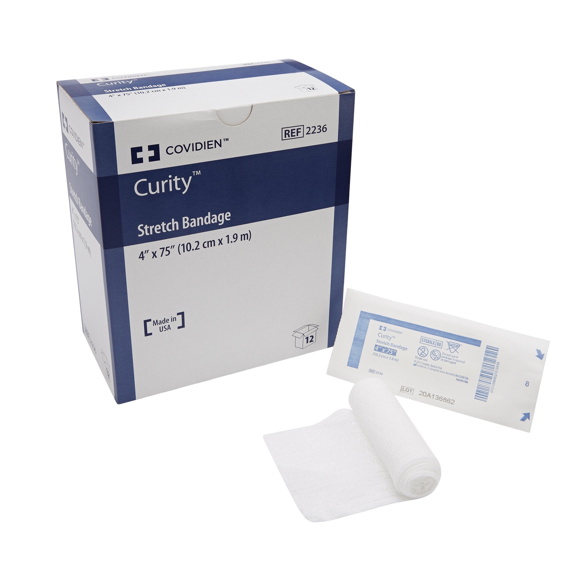 Curity™ Conforming Bandage 4 X 75 Inch 1-Ply Sterile 1 per Pack (18858 ...