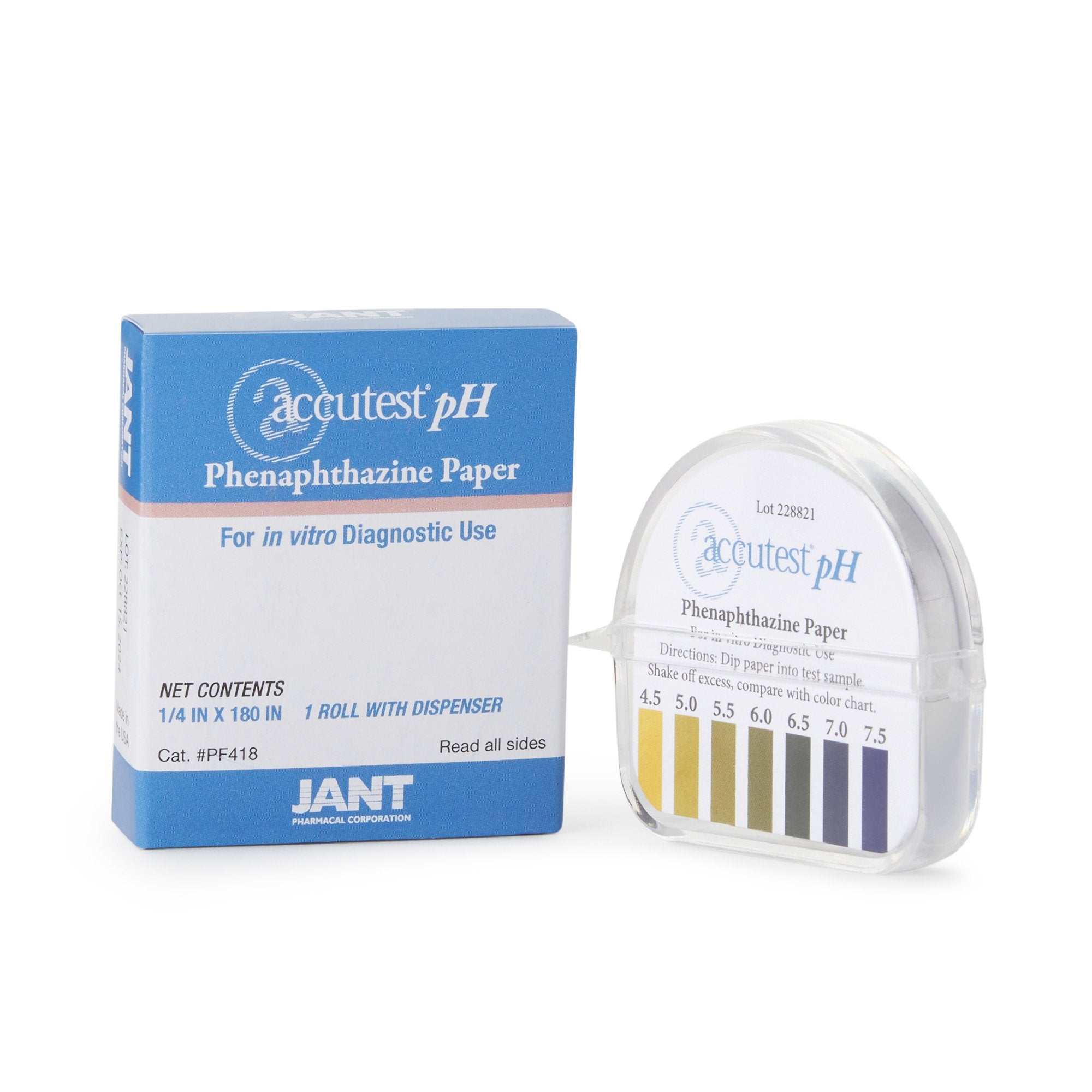 Accutest® Nitrazine Indicator Paper in Dispenser 4.5 to 7.5 (1236573_E ...