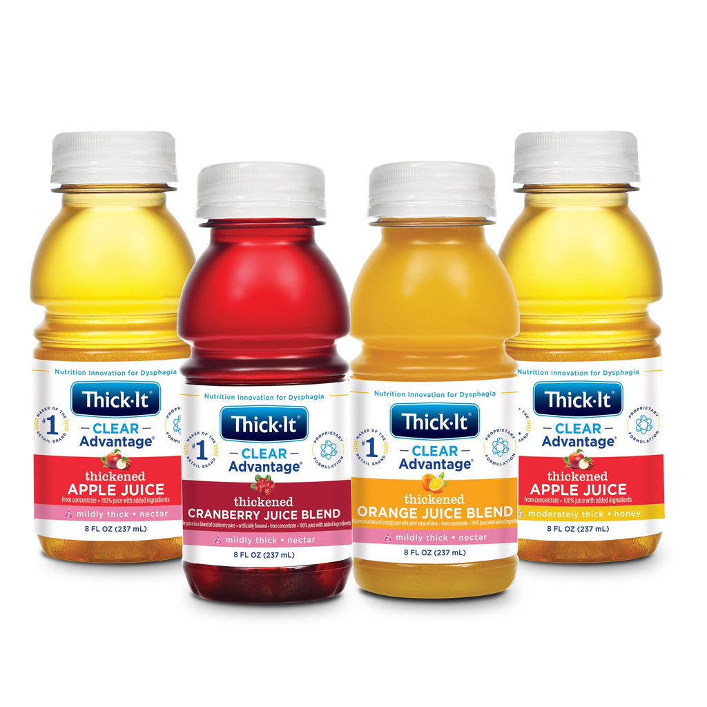 Thick-It® Clear Advantage® Thickened Beverage 8 oz. Bottle Cranberry F ...
