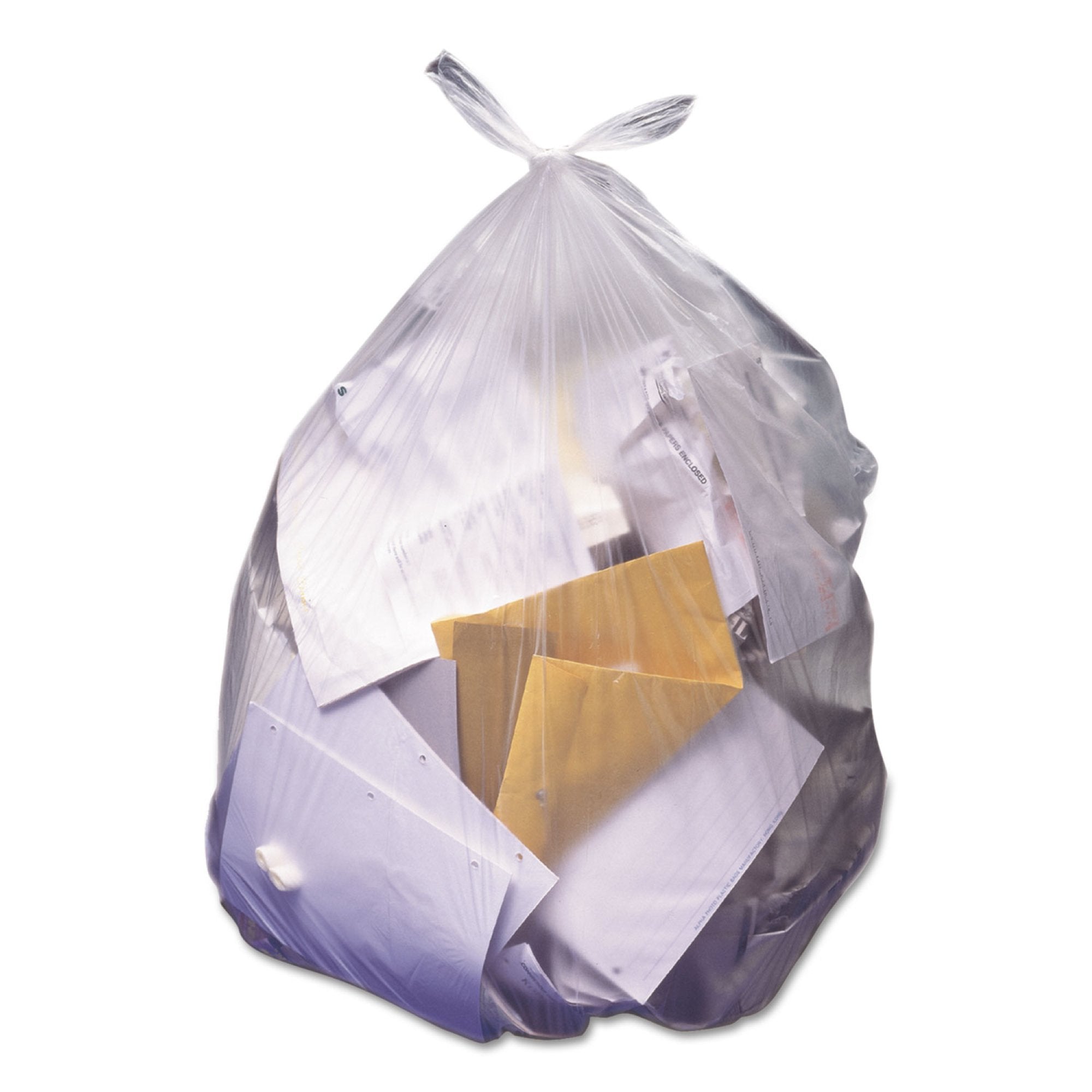 Heritage™ Trash Bag 60 gal. Natural HDPE 22 Mic. 38 X 60 Inch Star Sea ...