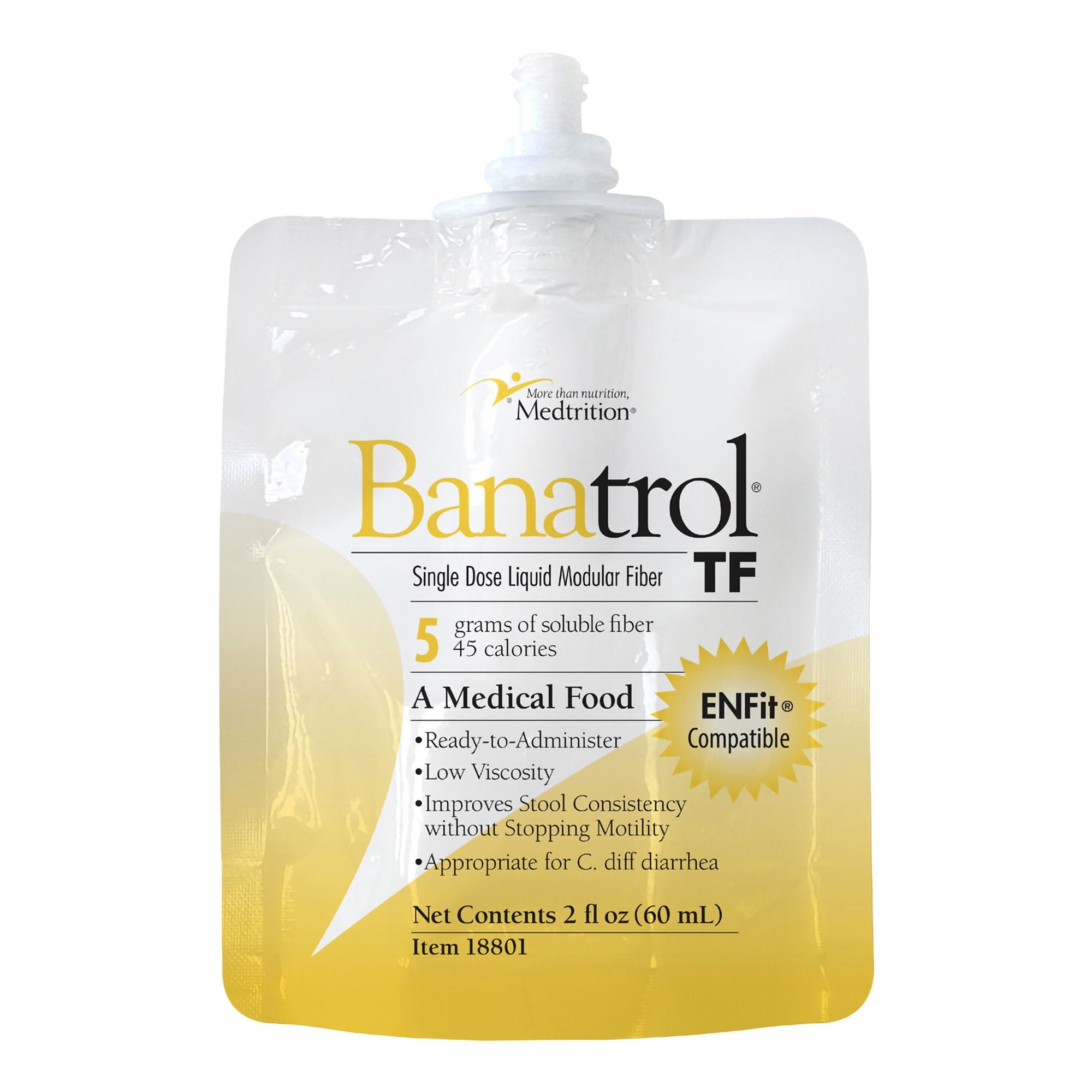 Banatrol® TF Tube Feeding Formula Unflavored Liquid 60 mL Pouch (12161 ...