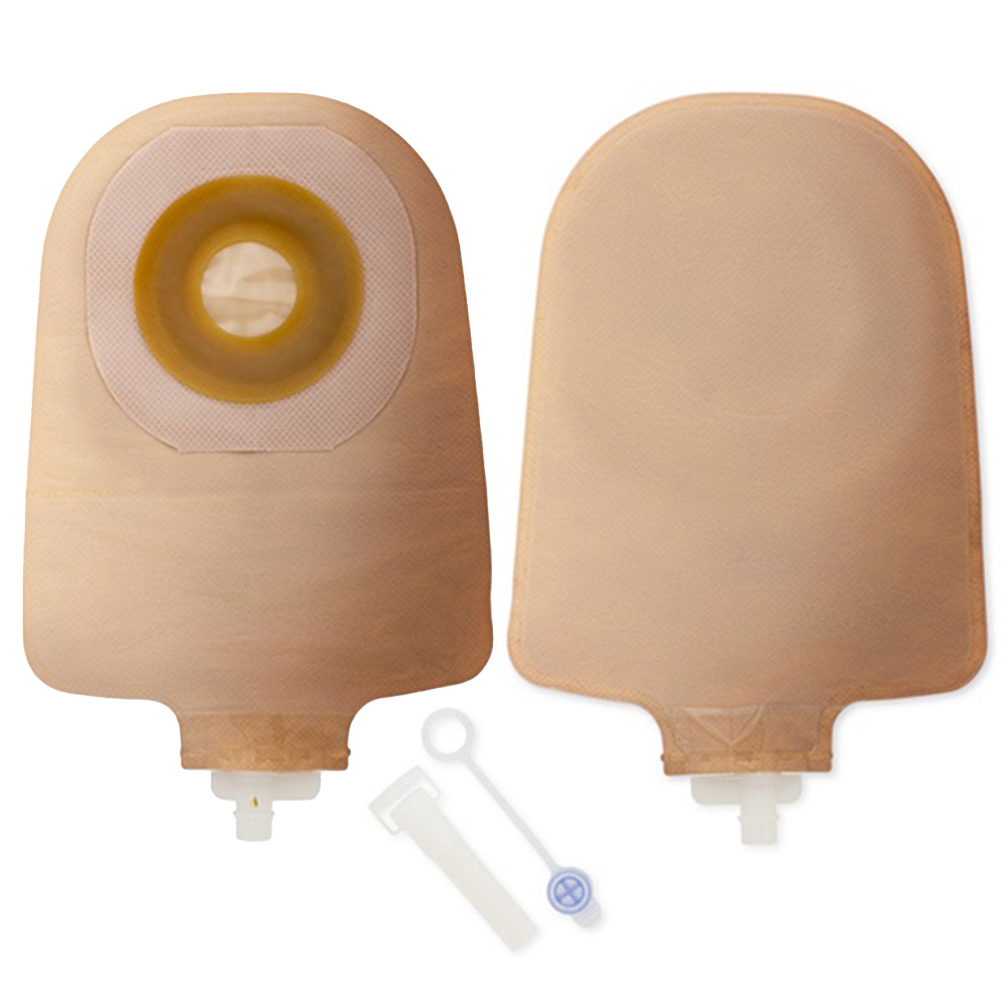 Premier™ Urostomy Pouch One-Piece System 9 Inch Length 3/4 Inch Stoma ...