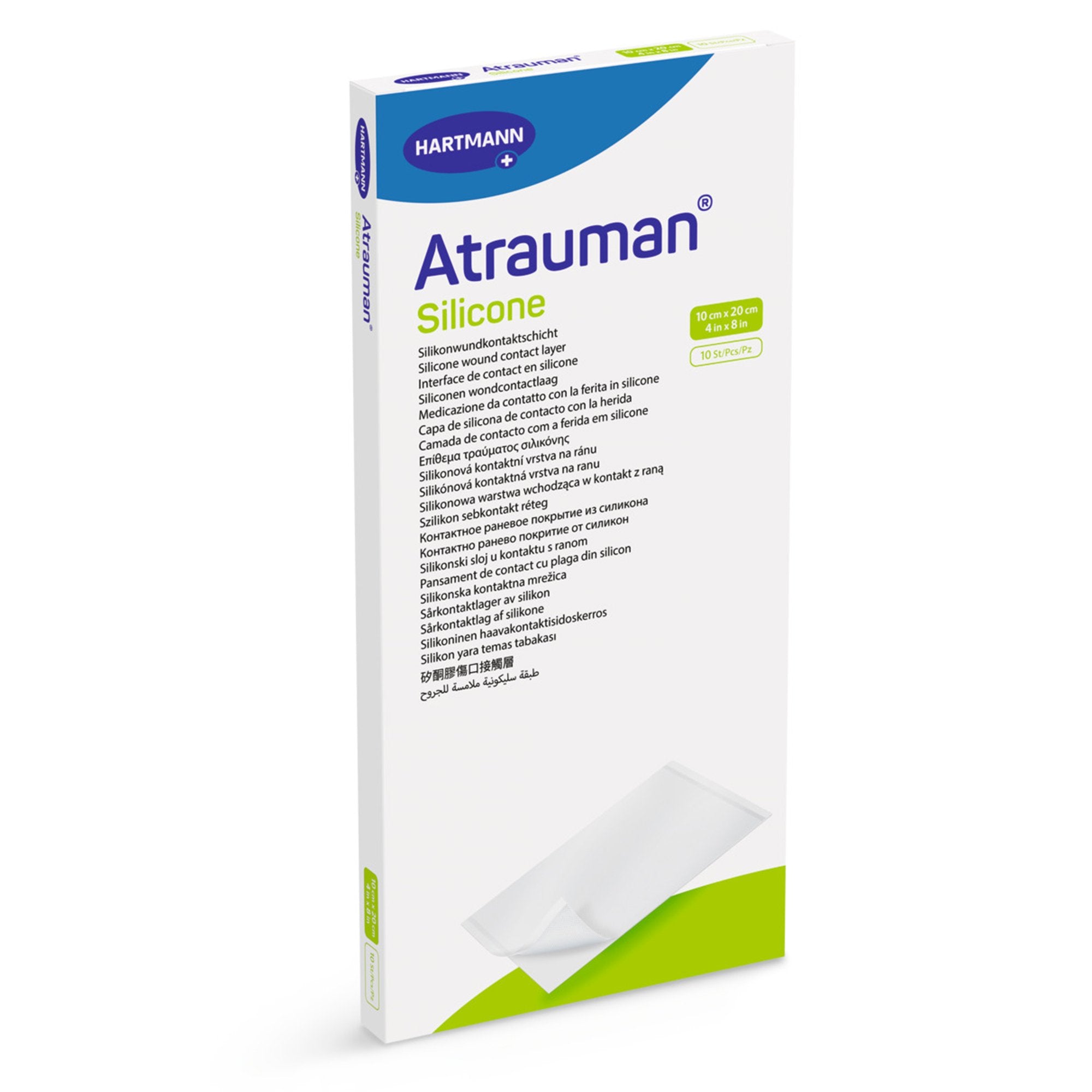 Atrauman® Silicone Wound Contact Layer Dressing 4 X 8 Inch Sterile (11 ...