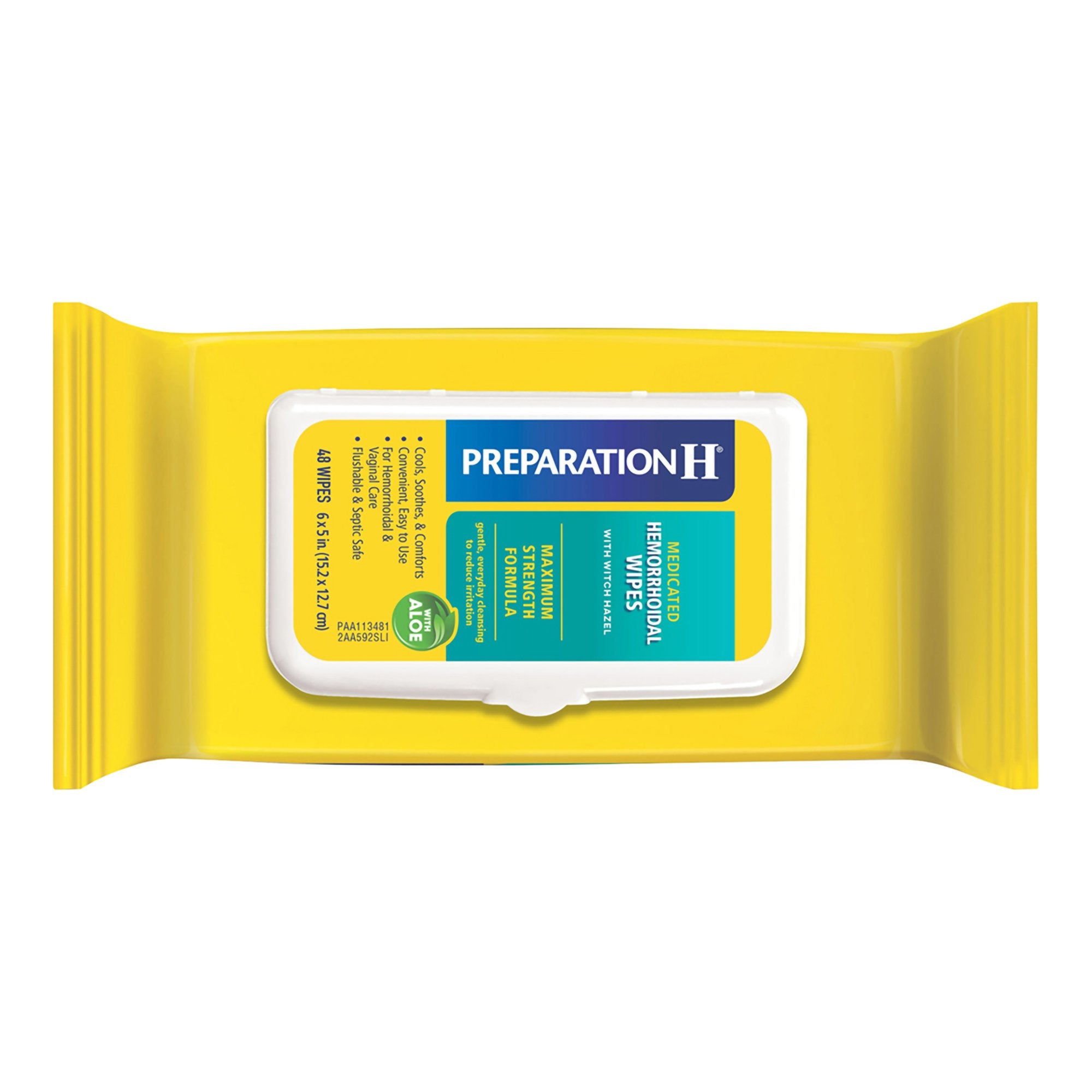 Preparation H® Hemorrhoid Relief Pad 48 per Box (761950_BX) 1/BX ...