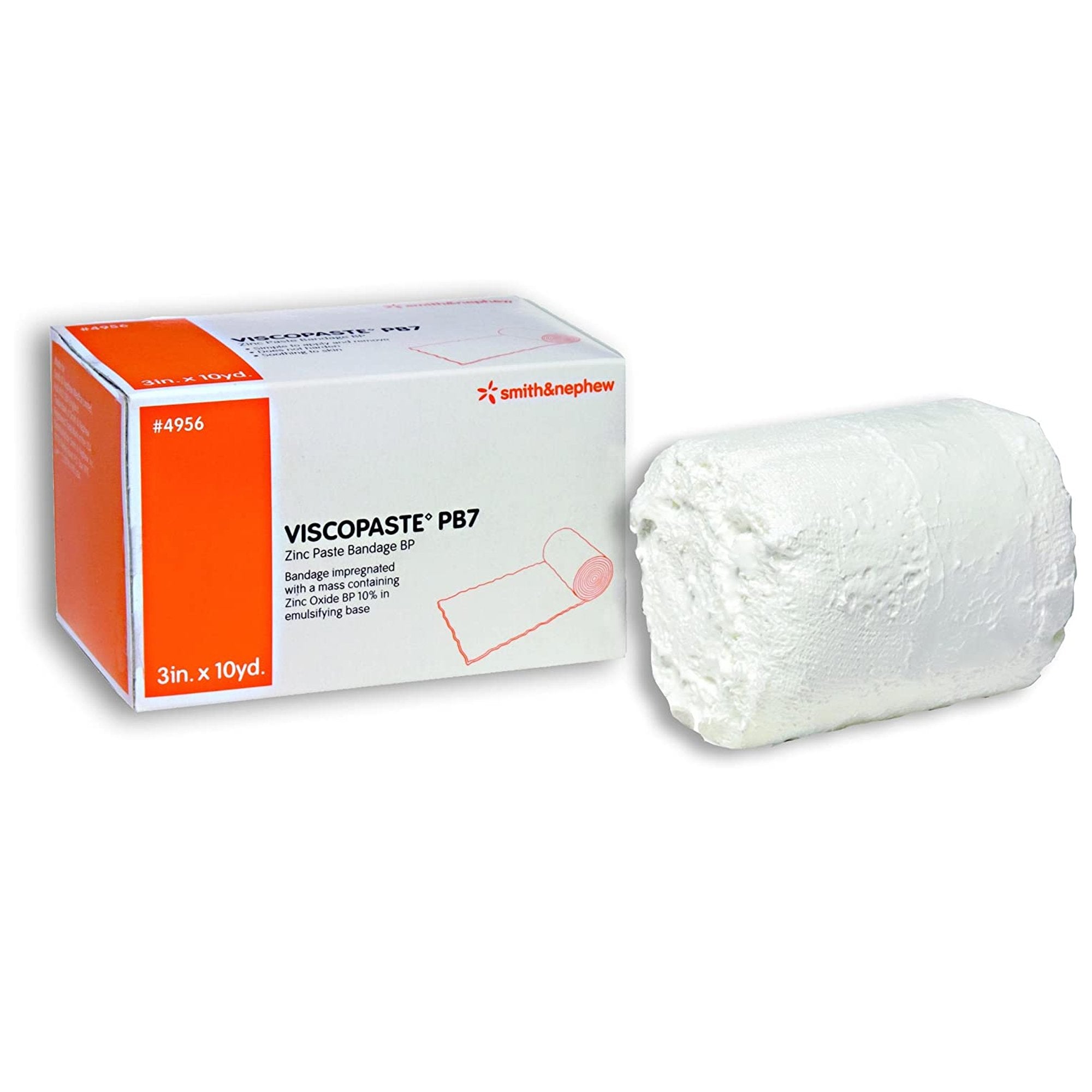 Viscopaste® PB7 Zinc Impregnated Dressing Roll 3 Inch X 10 Yard Steril ...