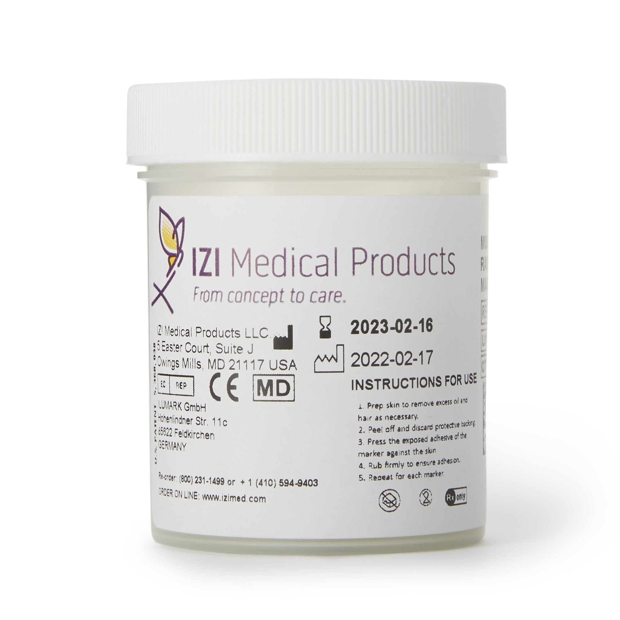 IZI Medical Products Radiology Skin Marker (1194071_JR) 50/JR ...
