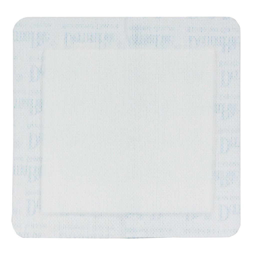 DermaRite® Bordered Gauze Island Dressing 4 X 4 Inch Square Sterile (8 ...