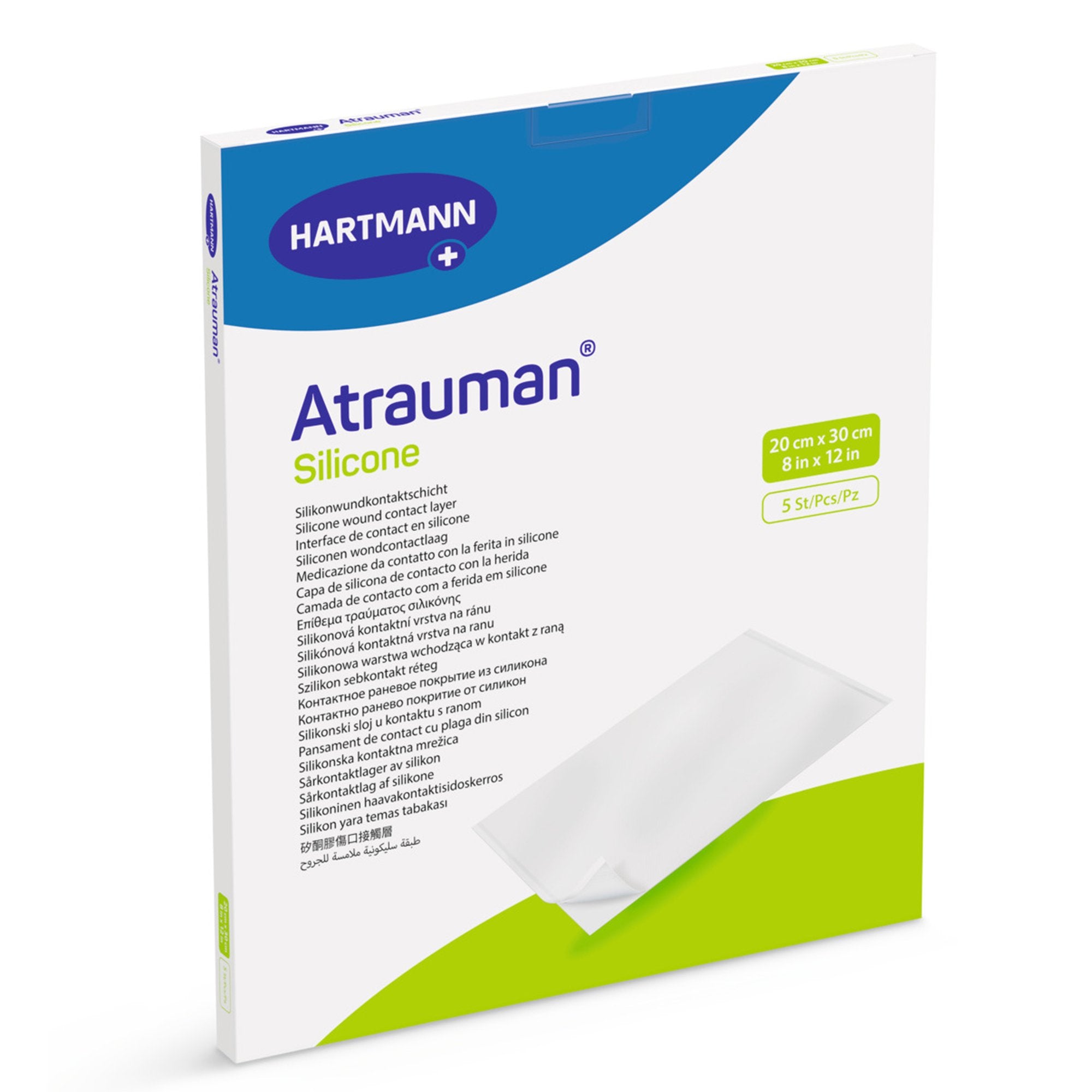 Atrauman® Silicone Wound Contact Layer Dressing 8 X 12 Inch Sterile (1 ...