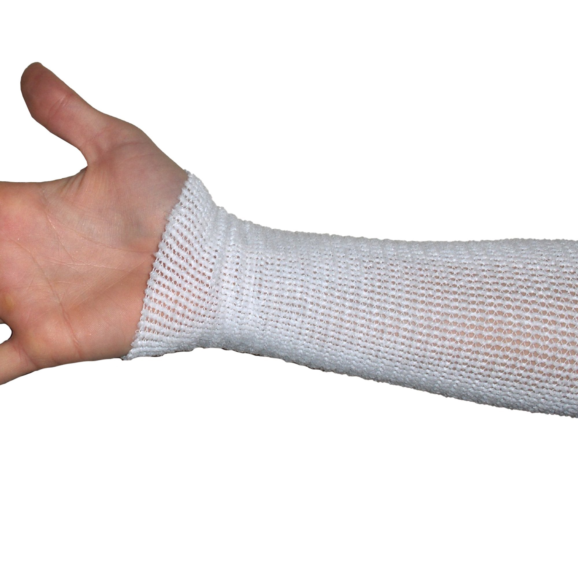 EdemaWear® Compression Stockinette Medium White Wrist to Shoulder / Fo ...