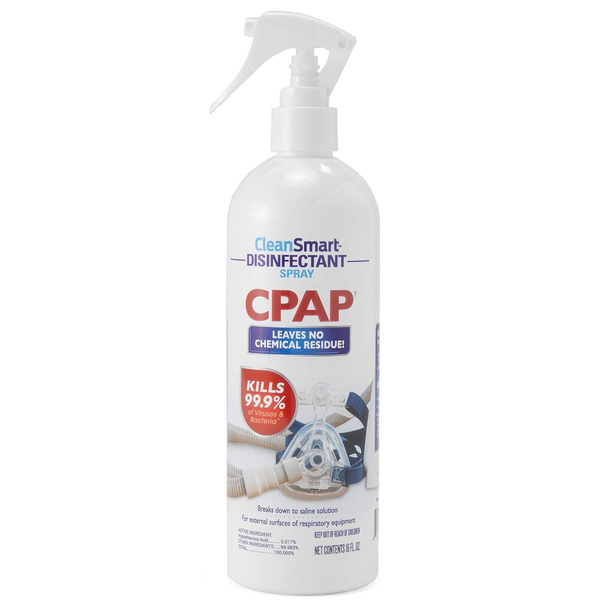 CleanSmart™ CPAP Disinfectant Spray 16 oz., Pump Bottle (1219278_CS) 6 ...