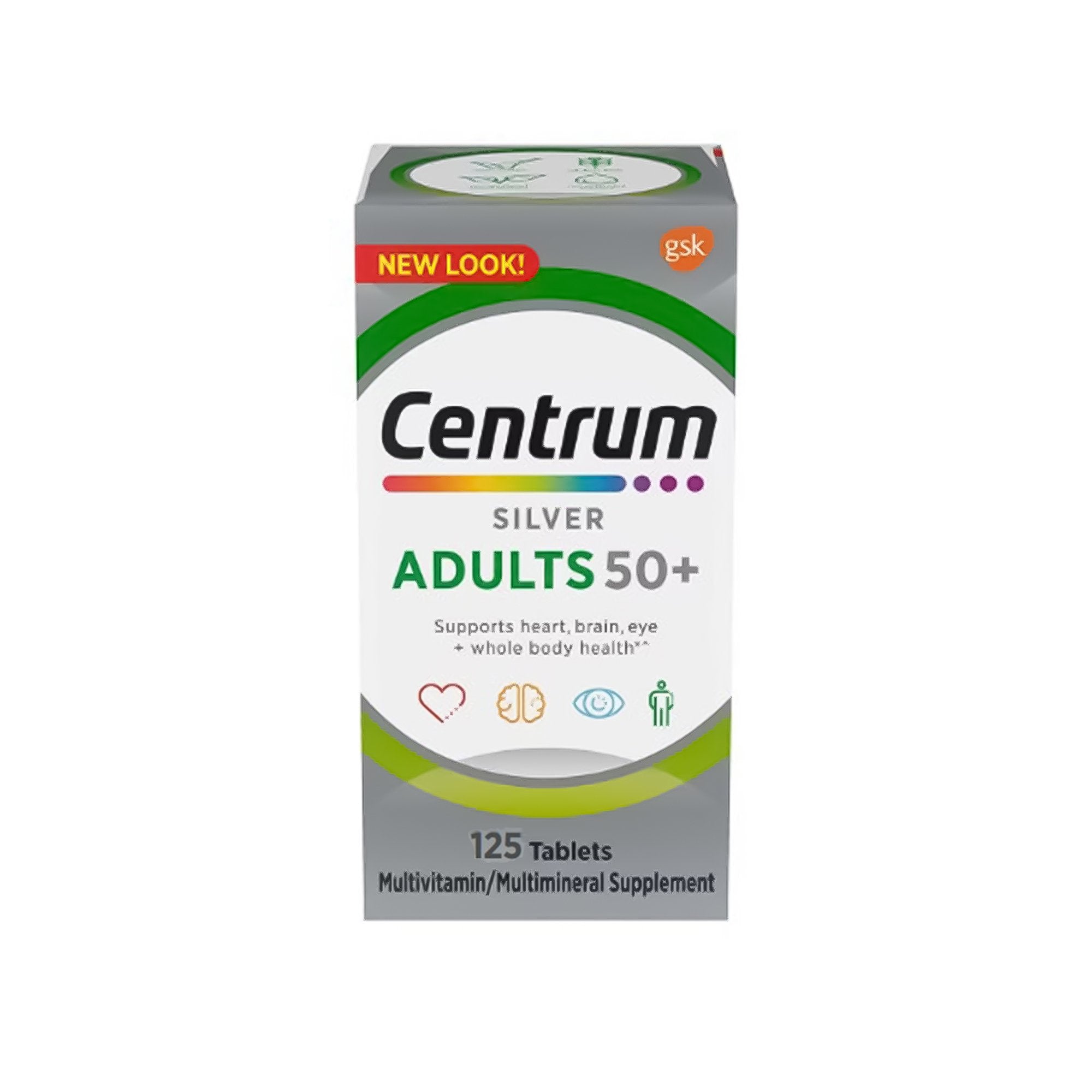 Centrum® Silver® Adults 50+ Multimineral / Multivitamin Supplement Vit ...