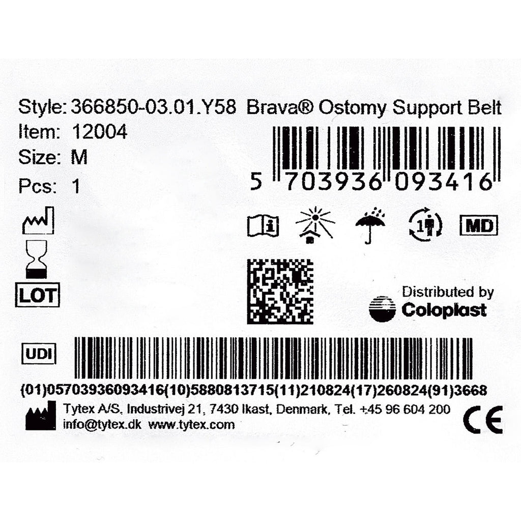 Brava® Ostomy Support Belt Medium (1124362_BX) 1/BX – GoodEarth Products