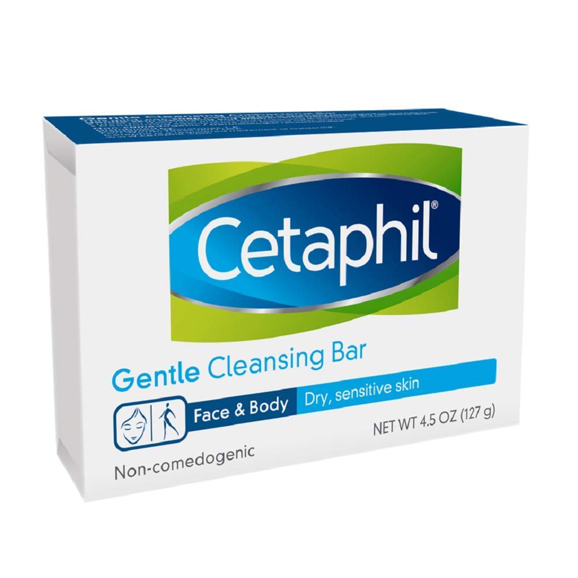 Cetaphil® Gentle Cleansing Soap Bar 4.5 oz. Box Gentle Scent (1230042 ...