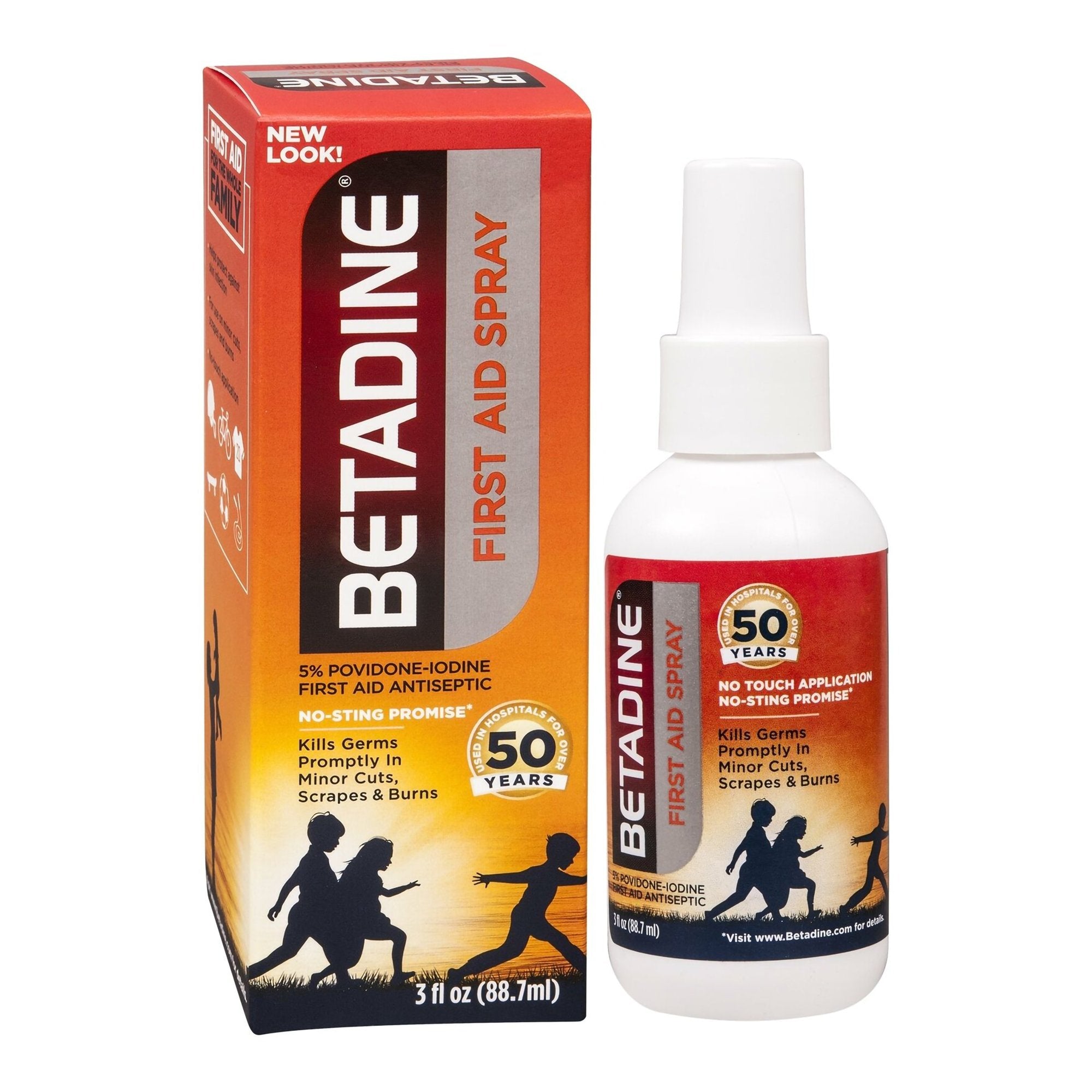 Betadine® Antiseptic Povidone-Iodine Topical Liquid 3 oz. Spray Bottle ...