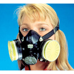 MSA Comfo Classic® Respirator, Large, Silicone (454-808073) Each ...