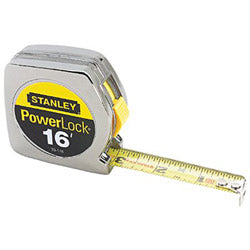 Stanley Bostitch® Powerlock® Tape Rules Wide Blade, 3/4 in x 16 ft (68 ...