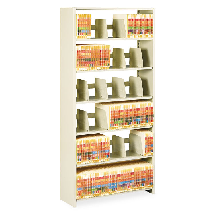 Tennsco TNN1276PCSD Snap-Together Steel Six-Shelf Closed Starter Set ...